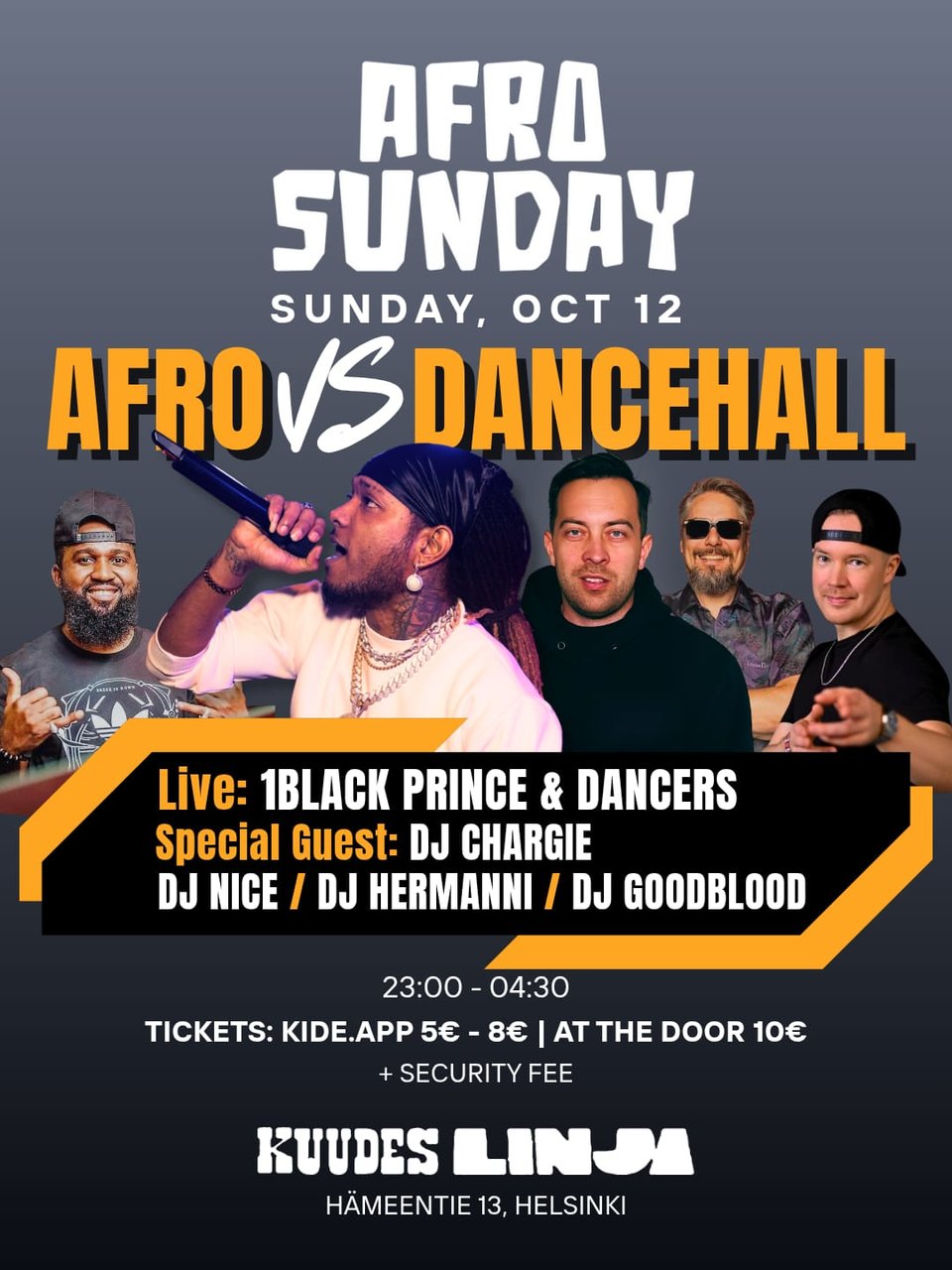 Afro Sunday: Afro vs. Dancehall